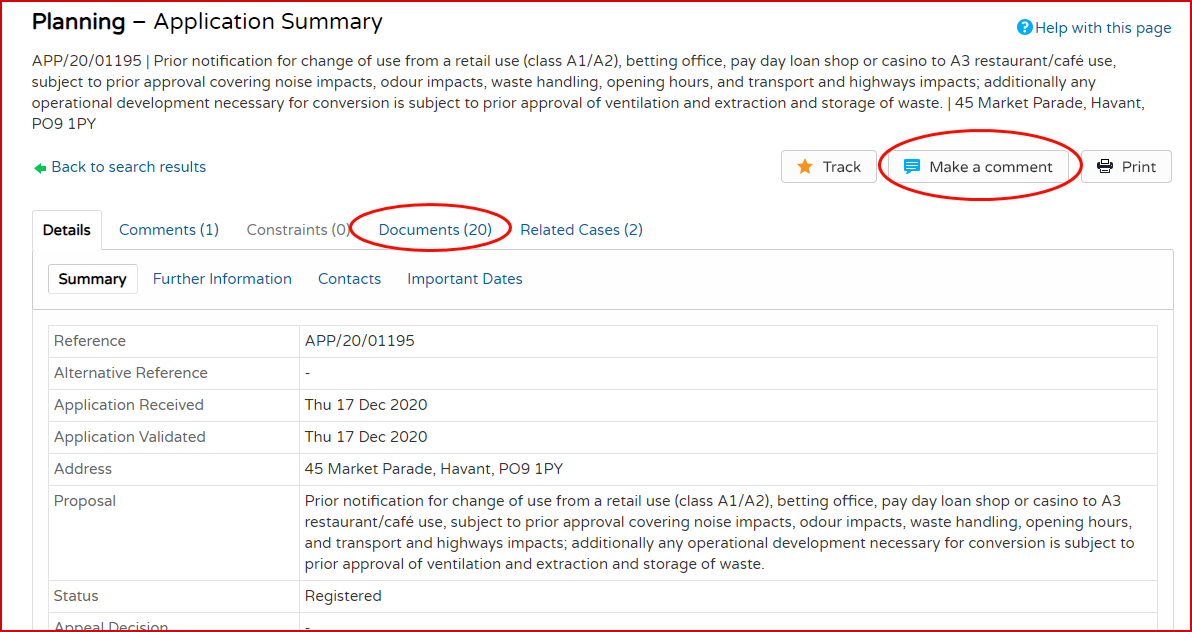 How to find and comment on a planning application – Havant Civic Society