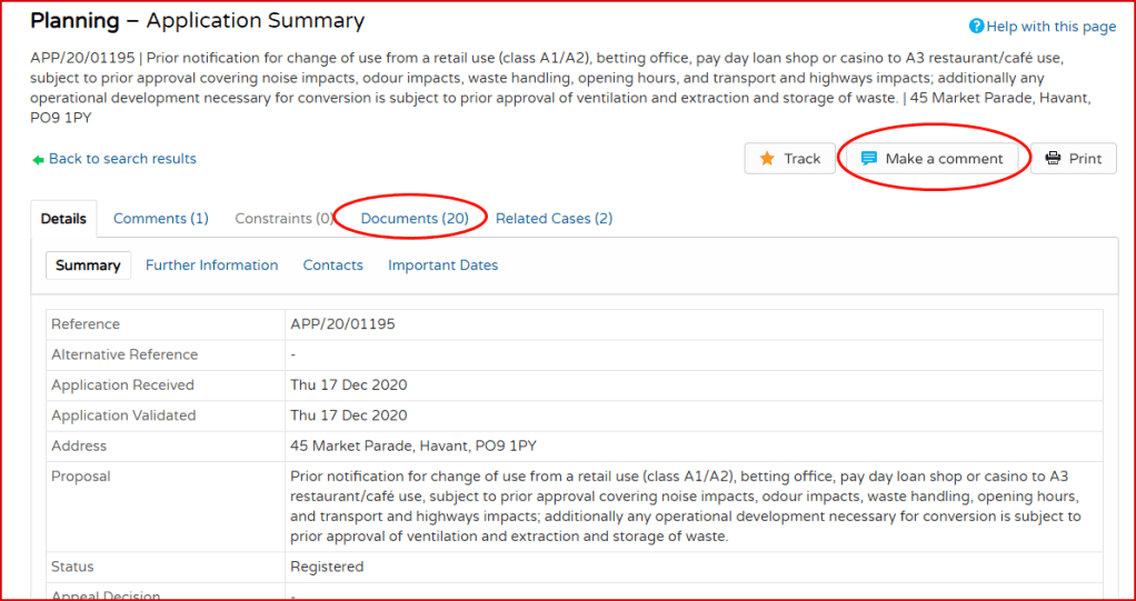 How to find and comment on a planning application – Havant Civic Society
