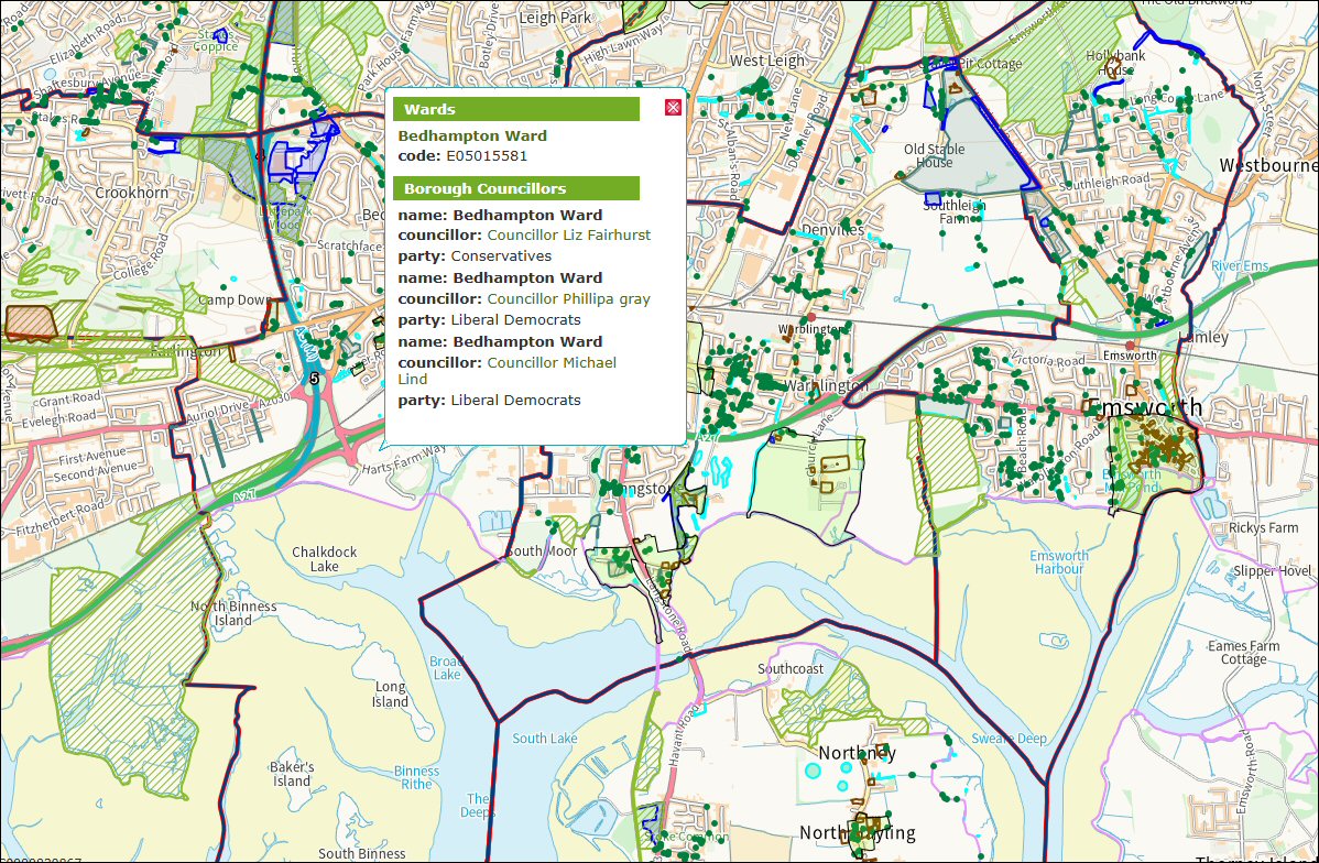 Havant Borough Council’s online data mapping service – Havant Civic Society