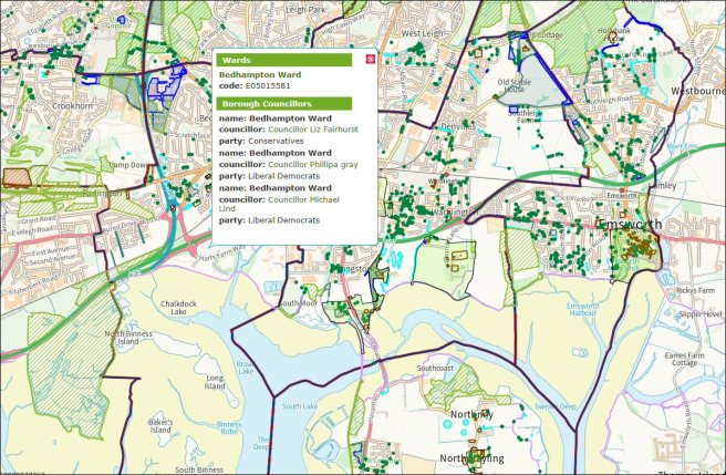 Havant Borough Council’s online data mapping service – Havant Civic Society